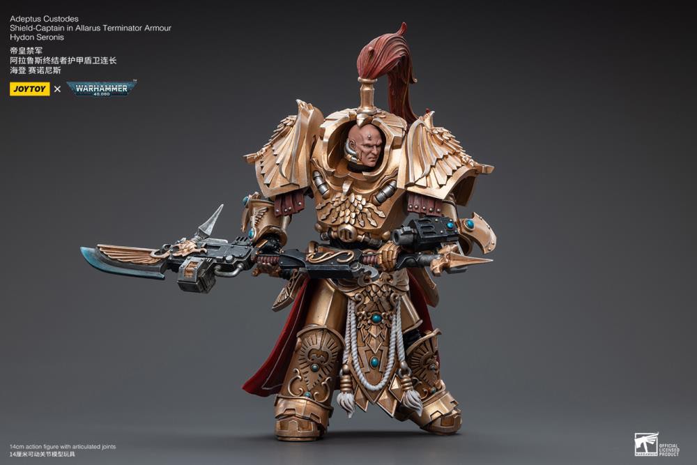 Golden Armor Adeptus Terminator 01 - Joytoy War Hammer 40k JT3914 ...