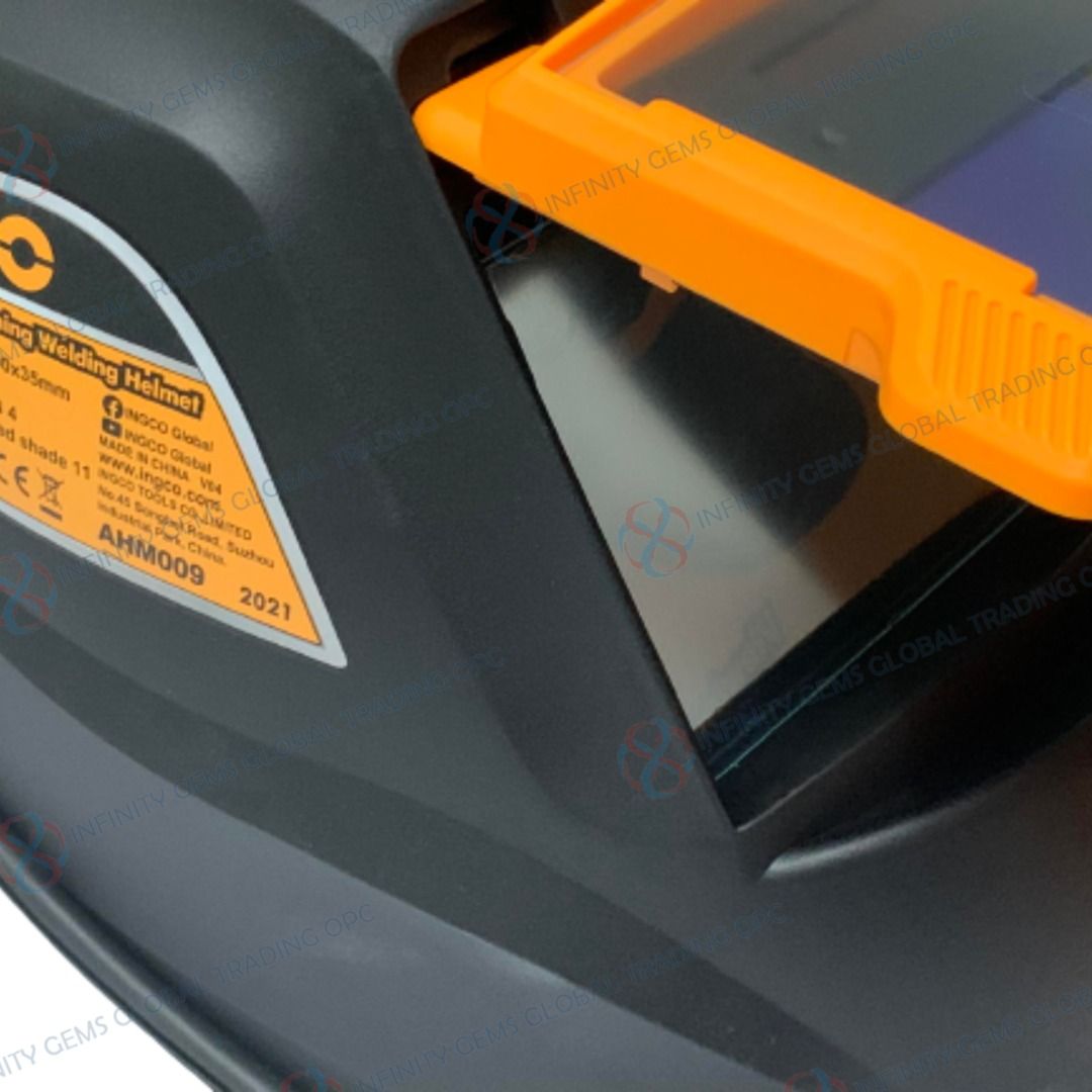 INGCO Auto Darkening Welding Helmet AHM009, Furniture & Home Living ...