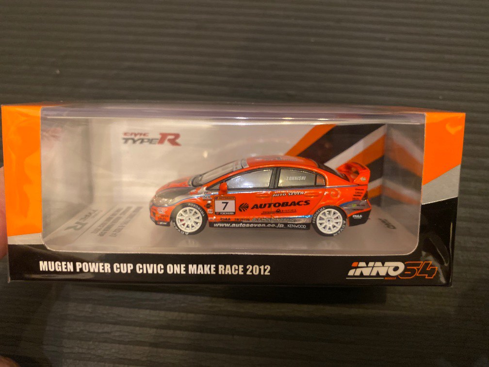 INNO64 Honda Civic type -r Fd2 Mugen Power Cup one make race 2012, 興趣及 ...