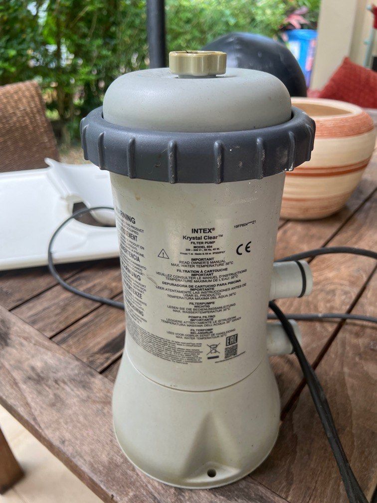 Intex swimming pool pump, Sports Equipment, Other Sports Equipment and ...