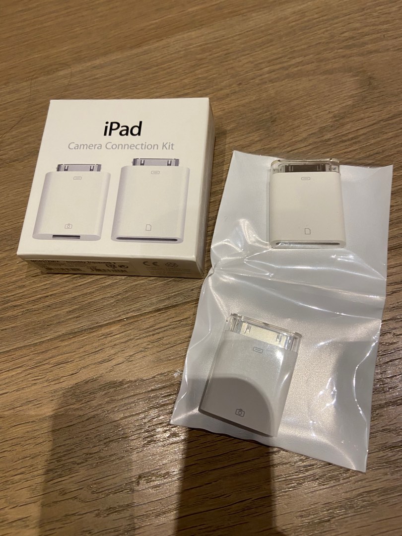 原裝iPad camera connection kit 舊款ipad相機轉接器, 電腦＆科技, 電腦周邊及配件, 電腦線、轉接線及轉換器 ...