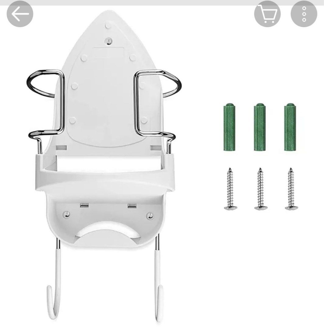 Iron Board Hanger (NEW), Furniture & Home Living, Cleaning & Homecare ...