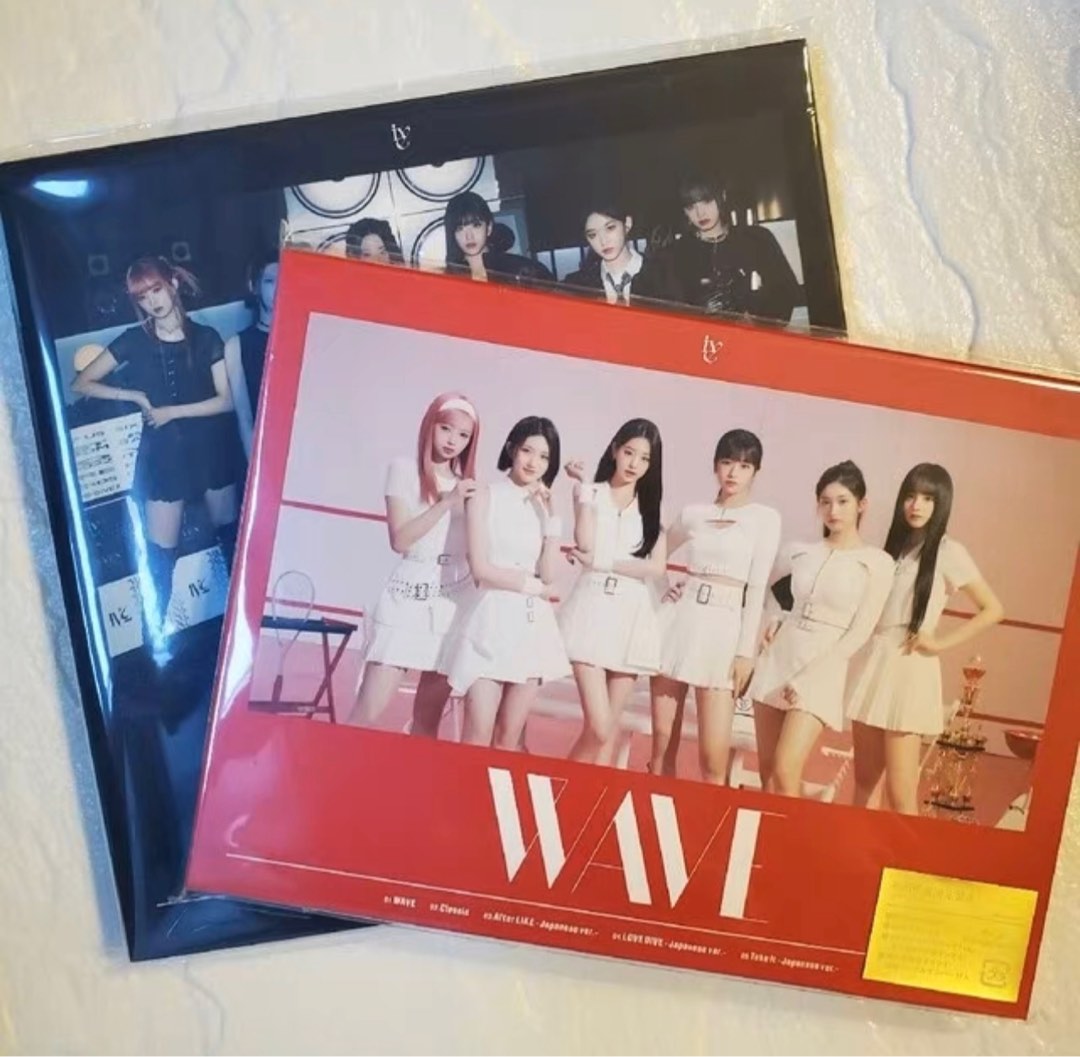 IVE WAVE CD + DVD/ PHOTOBOOK TYPE B & C SET, Hobbies & Toys, Collectibles & Memorabilia, K-Wave ...