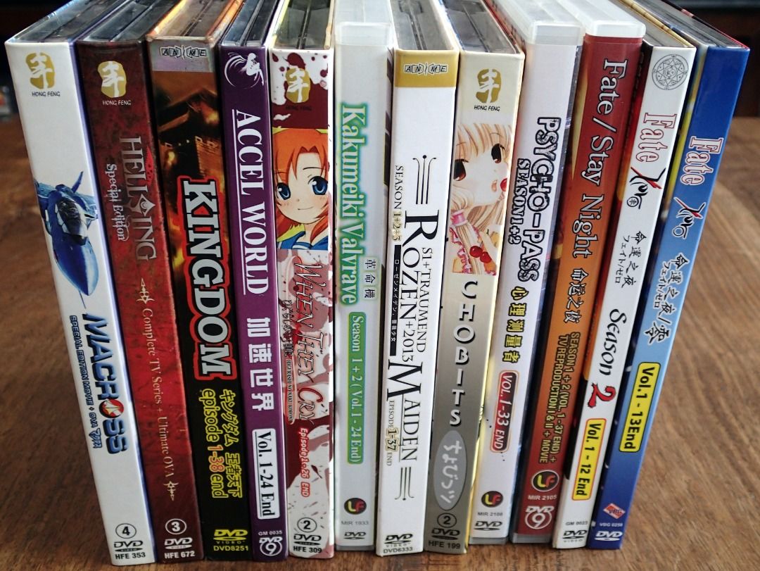 Original Japanese Anime DVDs with English, Chinese or Malay Subtitles ...