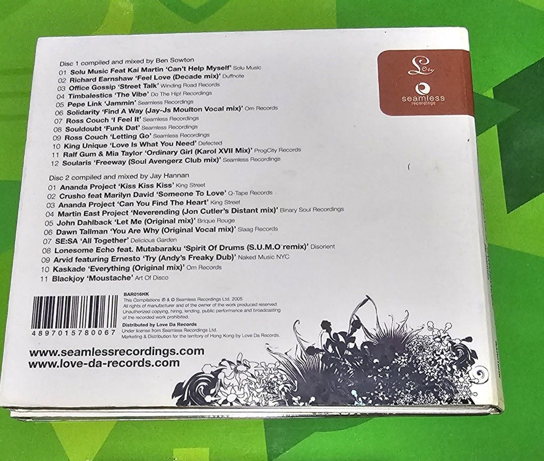 Jay Hannan - Bar Grooves Influences - 2CD - VG condition, Hobbies ...