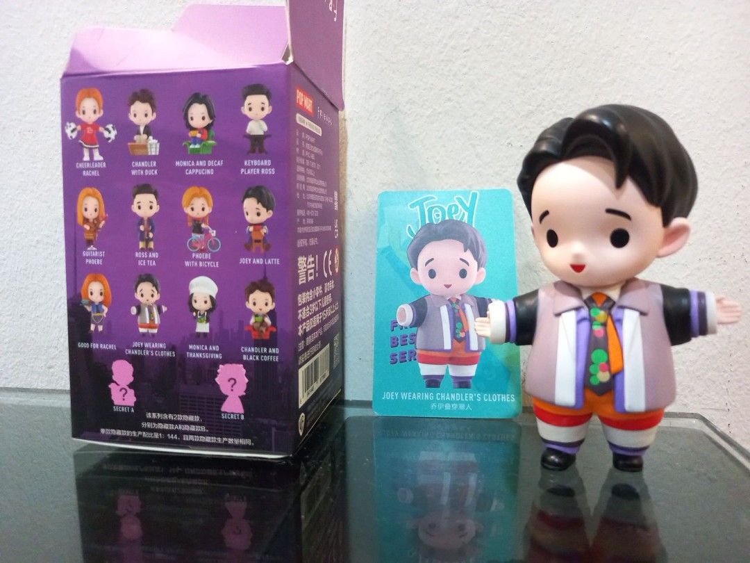 joey friends pop mart, Hobbies & Toys, Memorabilia & Collectibles, Fan ...
