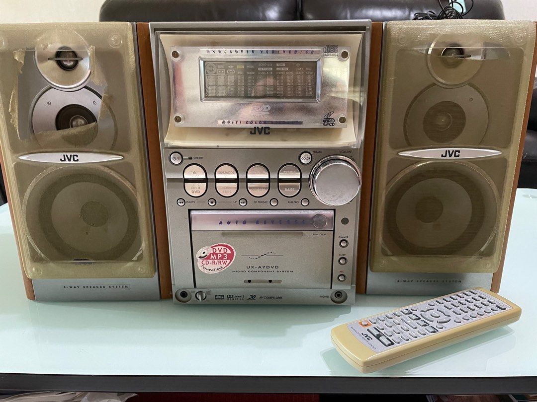 JVC UX-A7 DVD/MP3/CD Hi-Fi System, Audio, Other Audio Equipment on Carousell