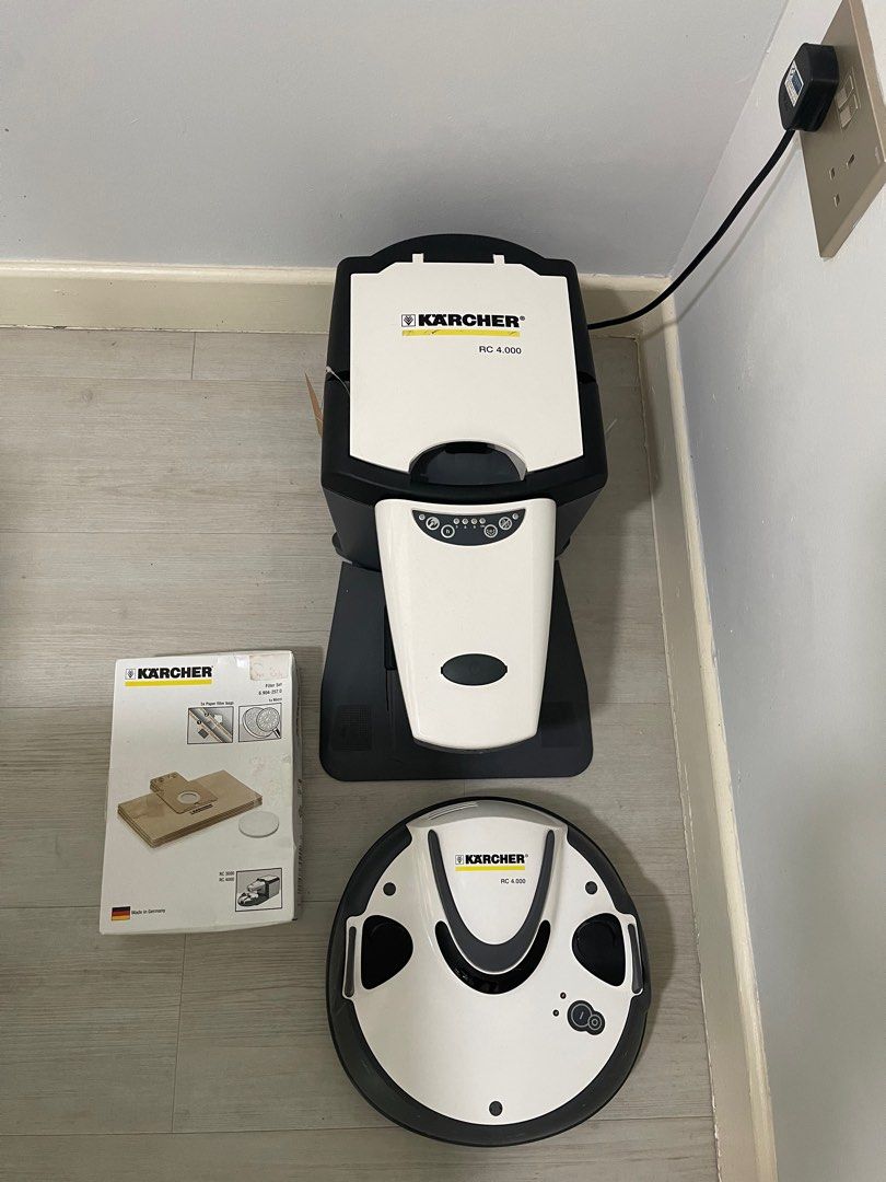 Karcher Robo Vacuum Cleaner RC4000, TV & Home Appliances, Vacuum ...