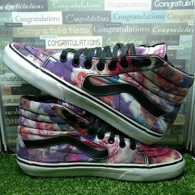 KASUT VANS SK8 ROSE HIGHCUT BUNDLE (6 UK), Men's Fashion, Footwear ...