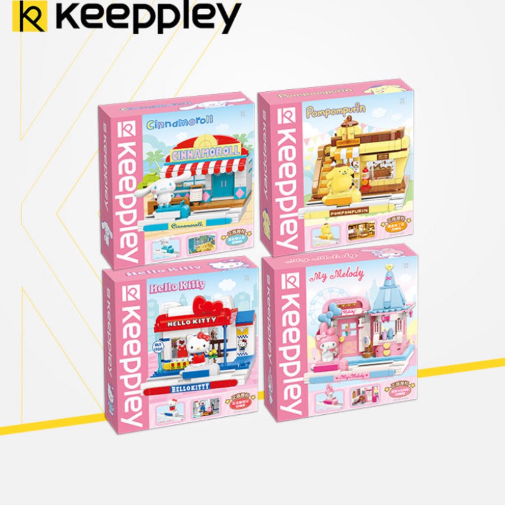 Keeppley Sanrio Blocks: Christmas Gift/ Birthday Gift 🎁 Pompompurin/ My ...