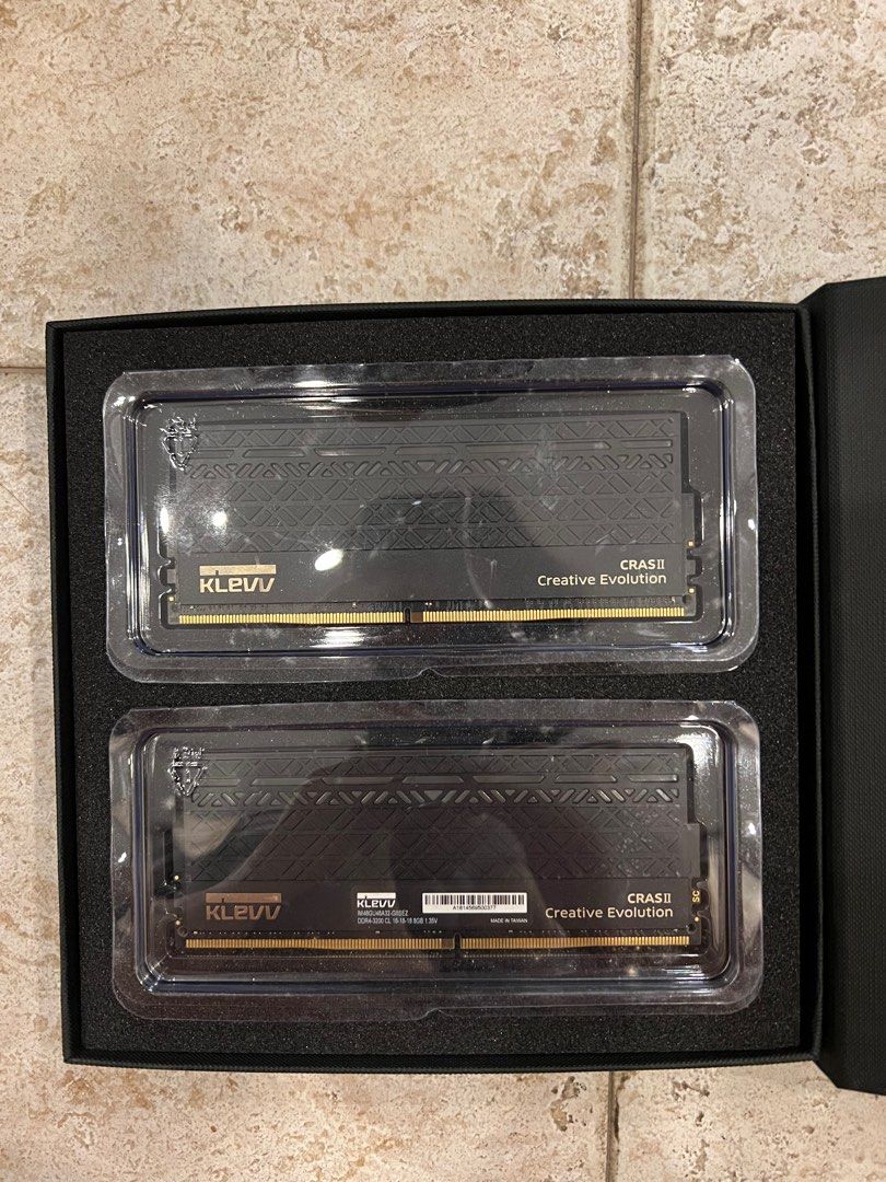 Klevv cras ii rgb ddr4 3200 ram 16gb (8x2), Computers & Tech, Parts ...