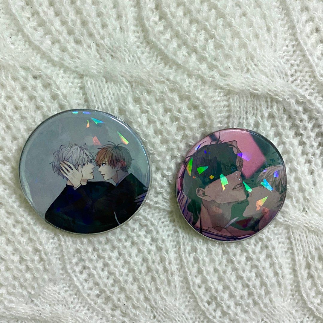 Korean BL Comic Badges, Hobbies & Toys, Memorabilia & Collectibles, Fan ...