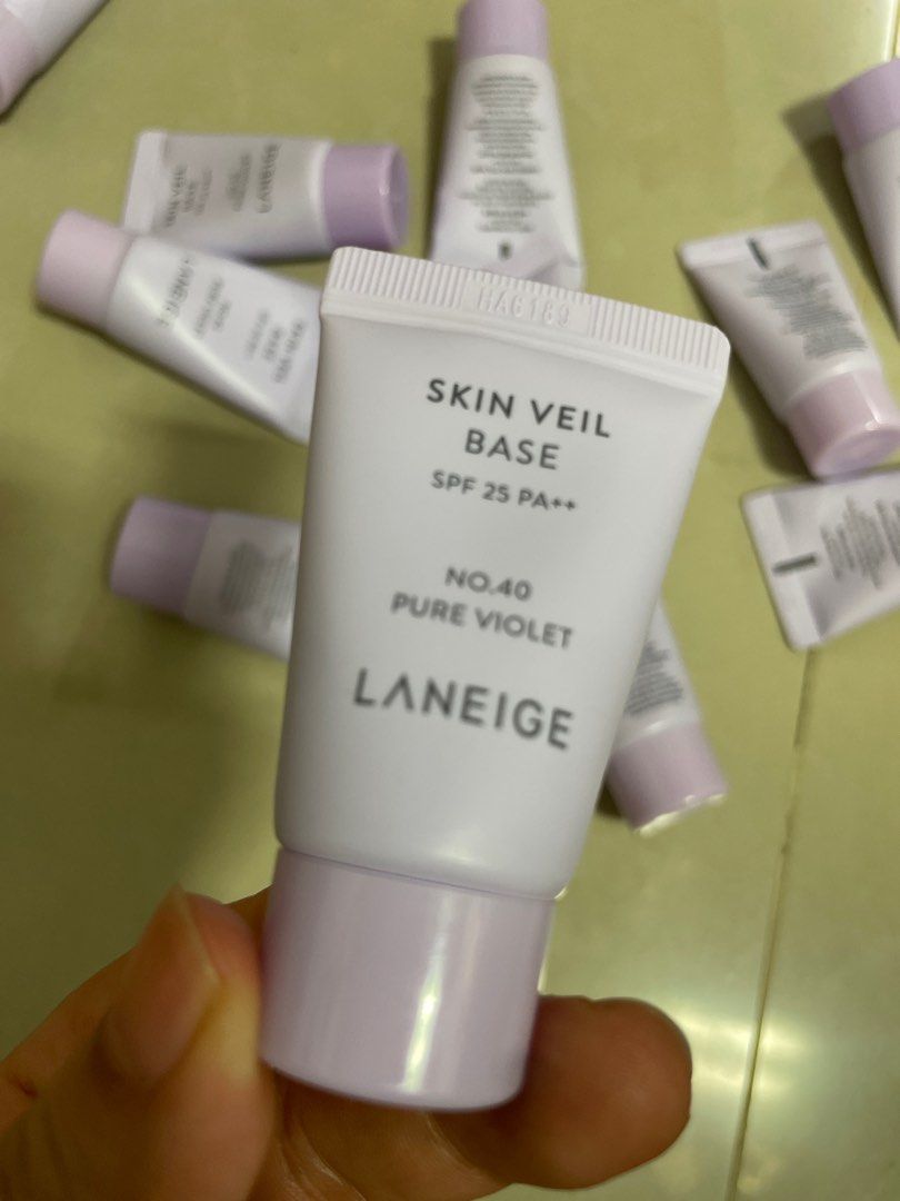 Laneige skin veil base SPF 25 PA++ 10ml, Beauty & Personal Care, Face ...