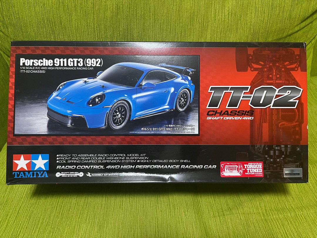 Reserved - Latest Tamiya TT-02 Porsche 911 GT3 (992) - Brand New Tamiya ...