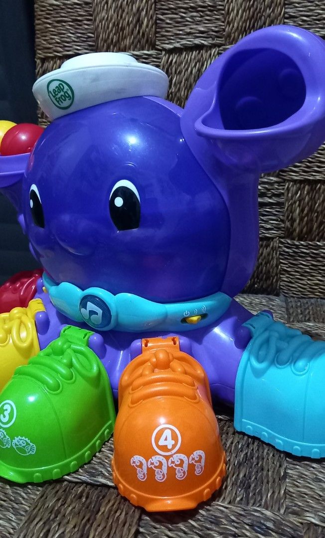Leap Frog Peek A Shoe Talking Octopus, Hobbies & Toys, Toys & Games on ...