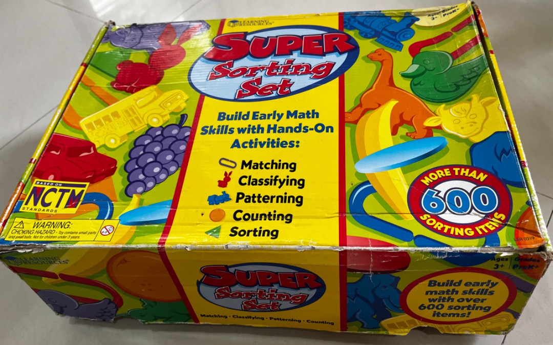 Learning Resources Super Sorting Set, Hobbies & Toys, Toys & Games on Carousell