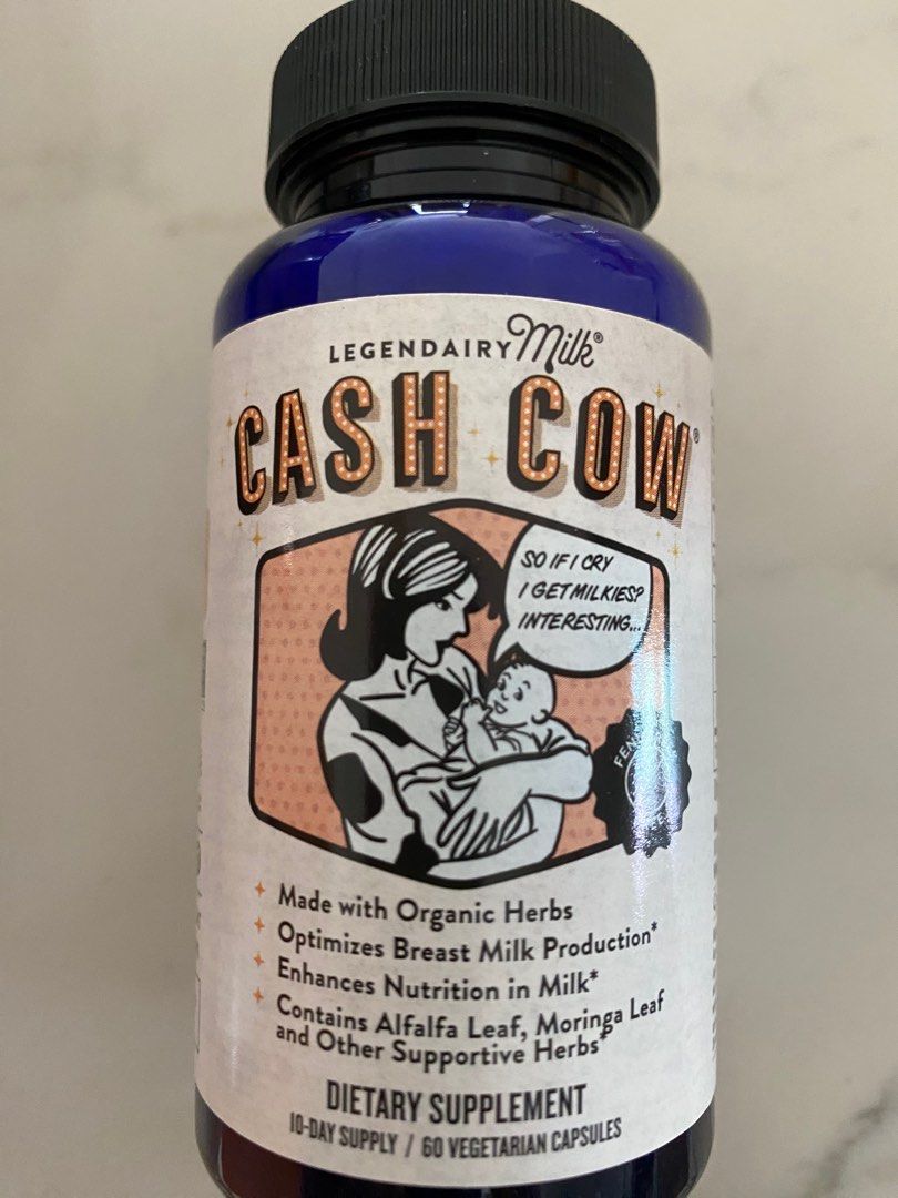 Legendairy cash cow 60 caps, Babies & Kids, Nursing & Feeding ...