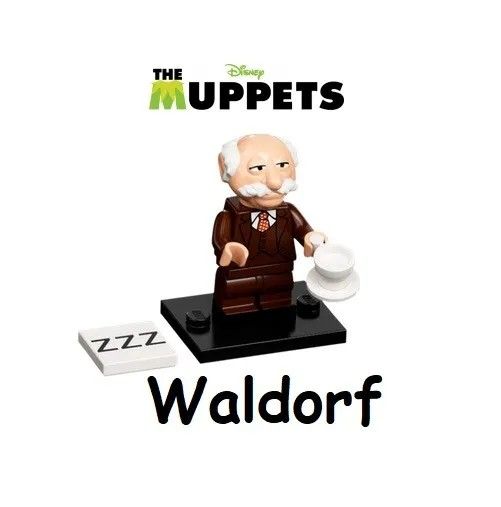 Lego Disney The Muppets Minifig - 71033-09: Waldorf ZZZ, Hobbies & Toys ...