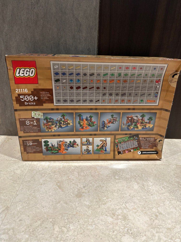 LEGO MINECRAFT Crafting Box, Hobbies & Toys, Toys & Games on Carousell