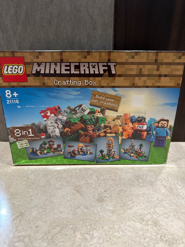 LEGO MINECRAFT Crafting Box, Hobbies & Toys, Toys & Games on Carousell