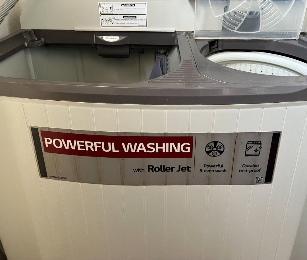 LG 7kg Semi Automatic Washing Machine P700R, TV & Home Appliances ...