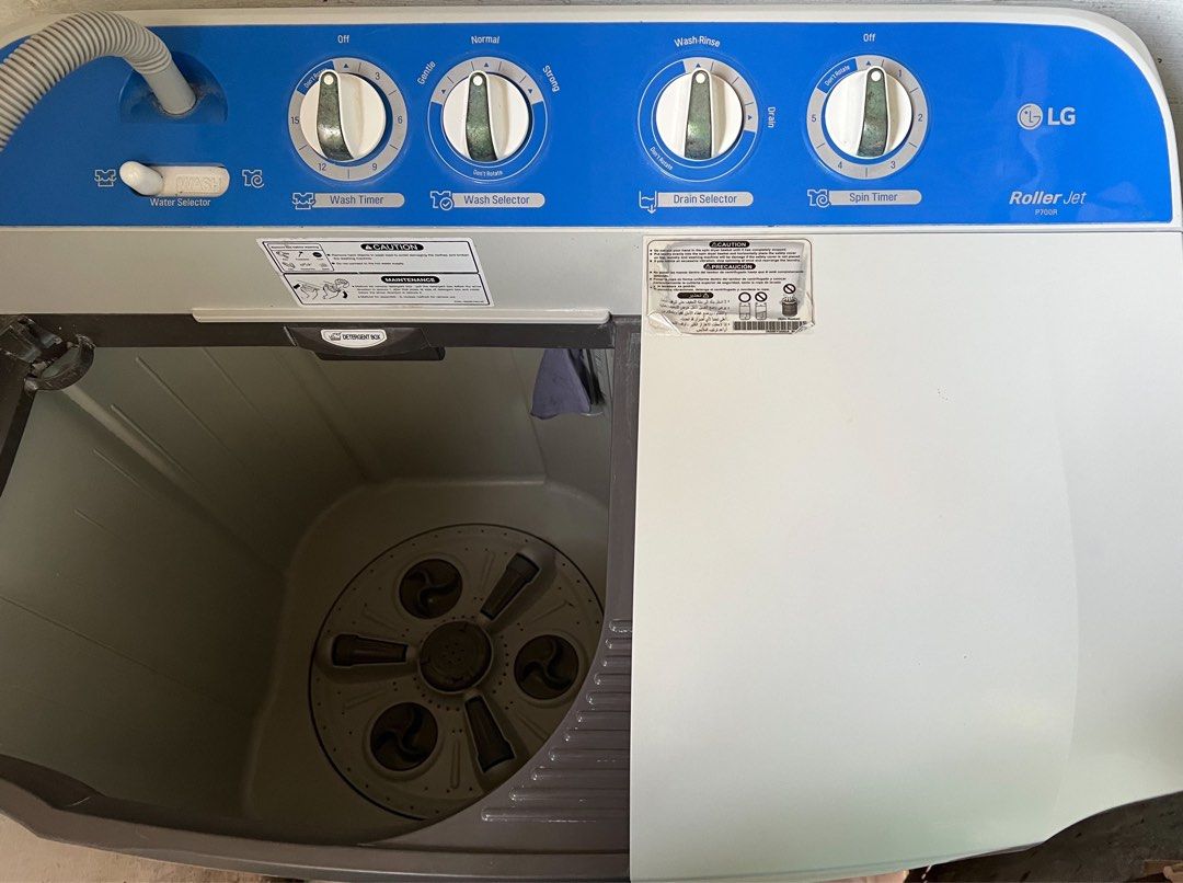 LG 7kg Semi Automatic Washing Machine P700R, TV & Home Appliances ...