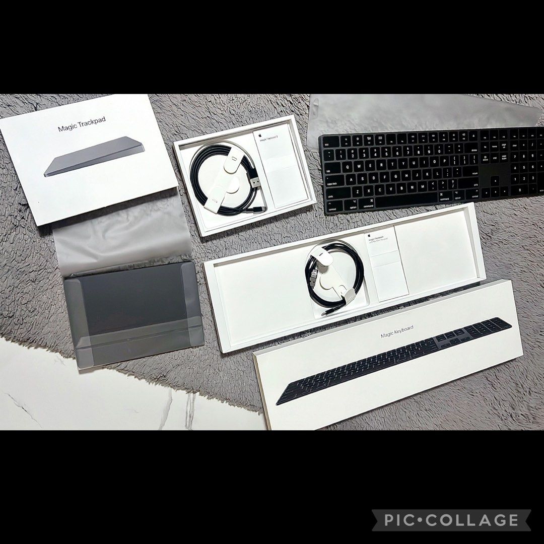 LIMITED EDITION SPACE GRAY MAGIC KEYBOARD AND MAGIC TRACKPAD, Computers ...