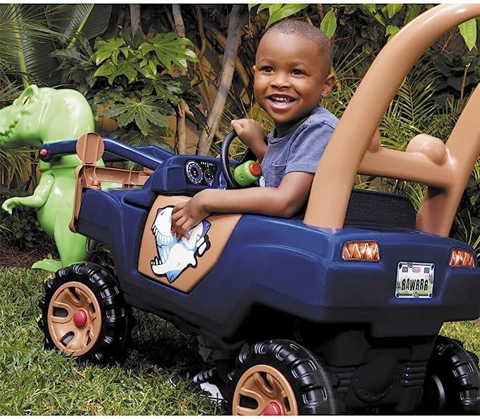 Little Tikes T-Rex Truck ride on, Hobbies & Toys, Toys & Games on Carousell