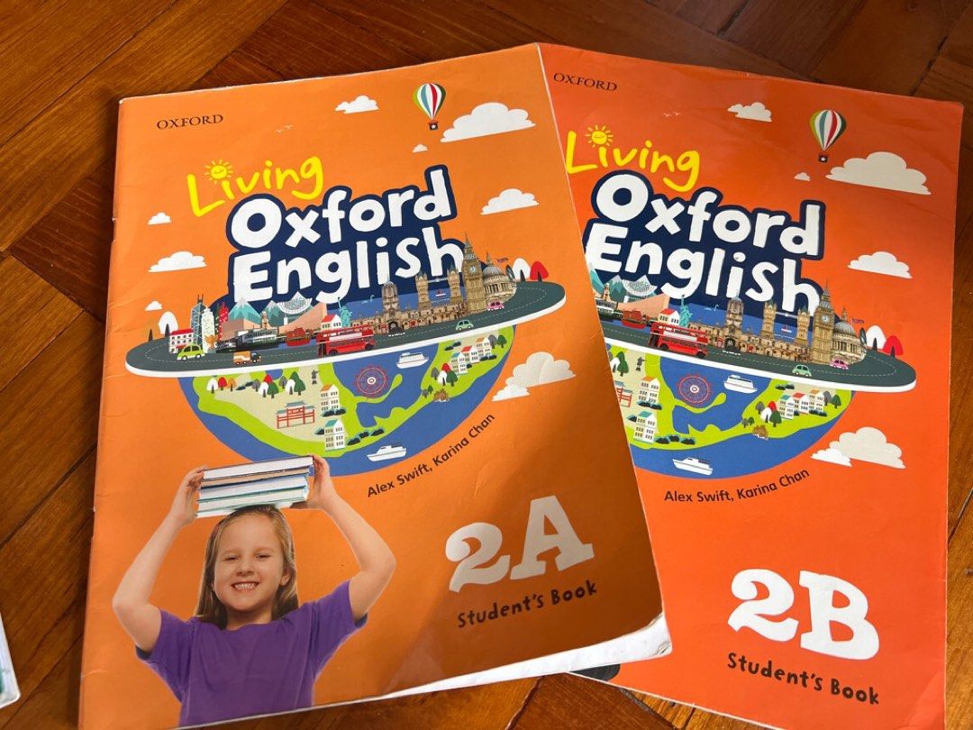 Living Oxford English 2A & 2B, 興趣及遊戲, 書本 & 文具, 教科書 - Carousell