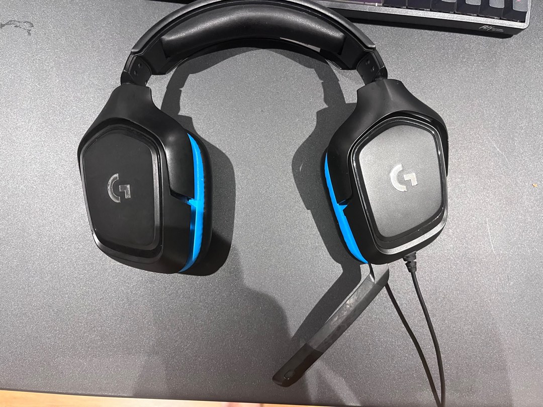 LOGITECH G431 WIRED HEADSET, Audio, Headphones & Headsets on Carousell