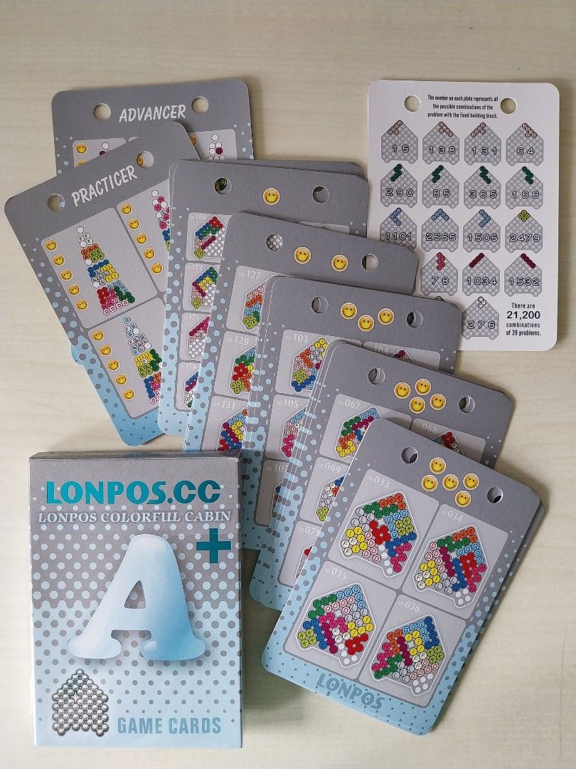 Lonpos Colourful Cabin Brain Logic Intelligent Game, Hobbies & Toys ...