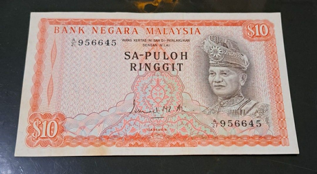Malaysia ringgit $10 1st series 1967, Hobbies & Toys, Memorabilia ...