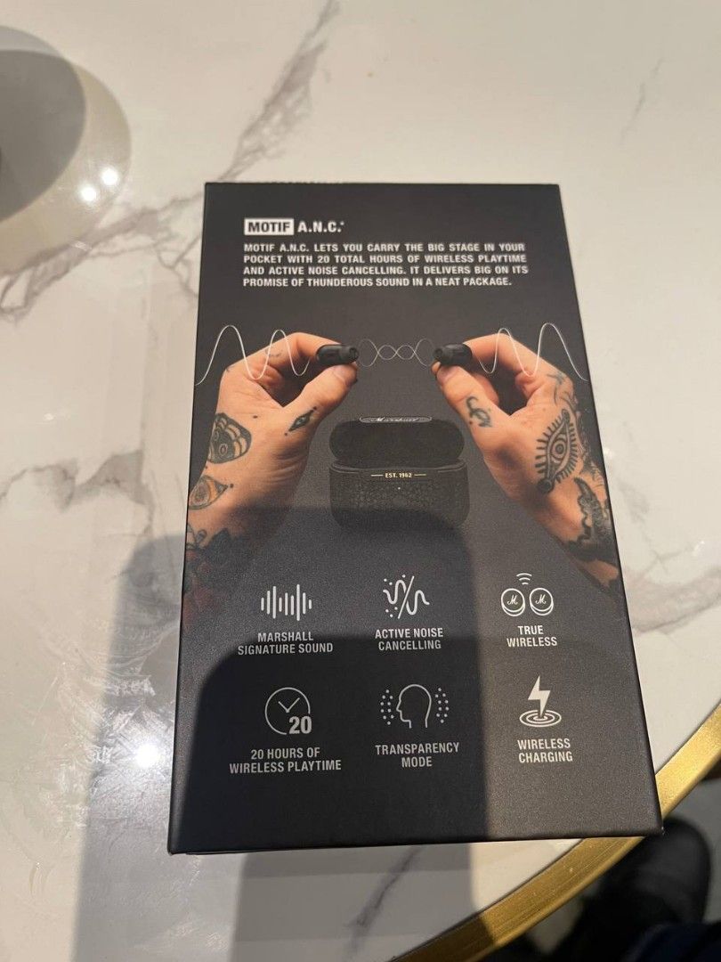 Marshall pods, Audio, Earphones on Carousell