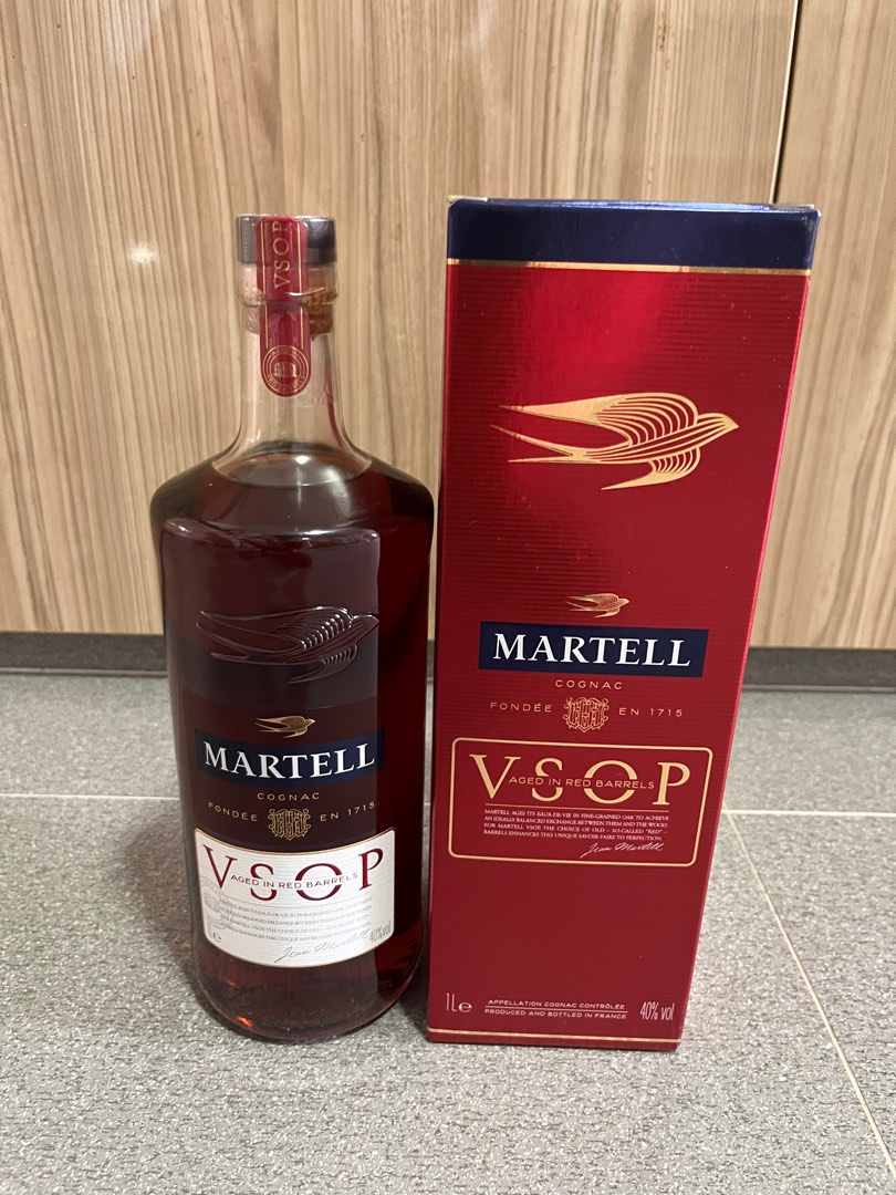 Martell VSOP 1L, Food & Drinks, Alcoholic Beverages on Carousell