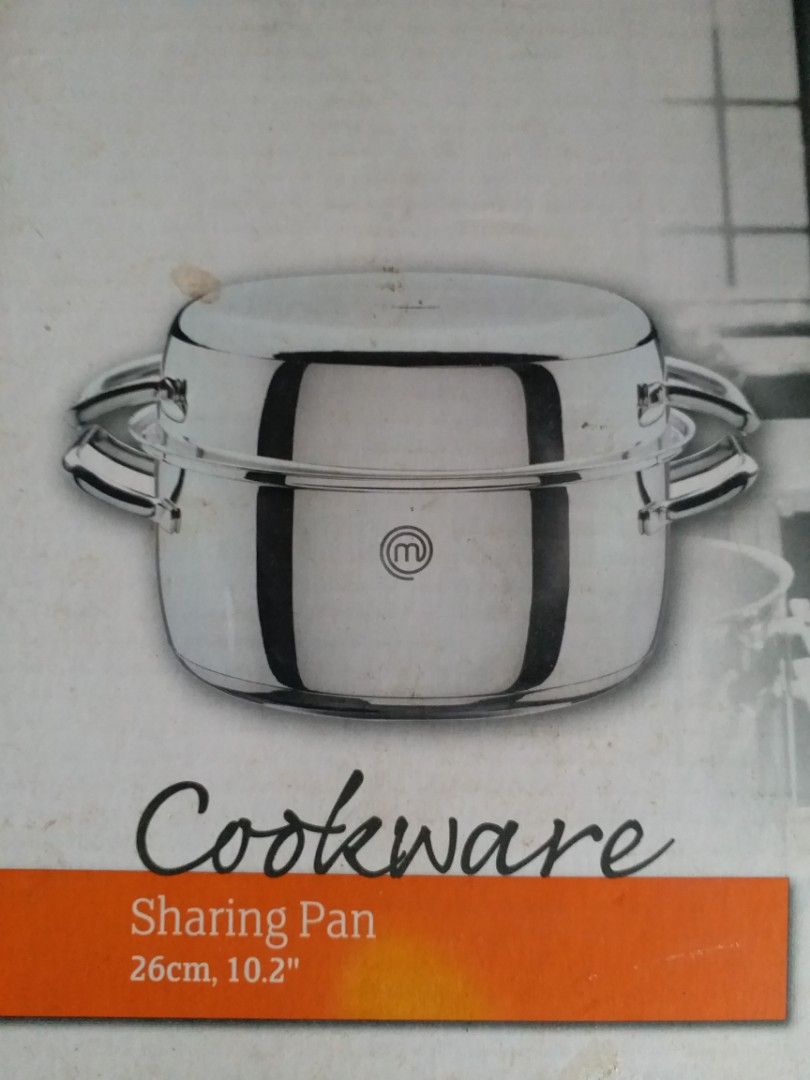 Master chief Sharing Pan 26cm, 家庭電器, 廚房電器, 燒烤爐及火鍋鍋具 - Carousell