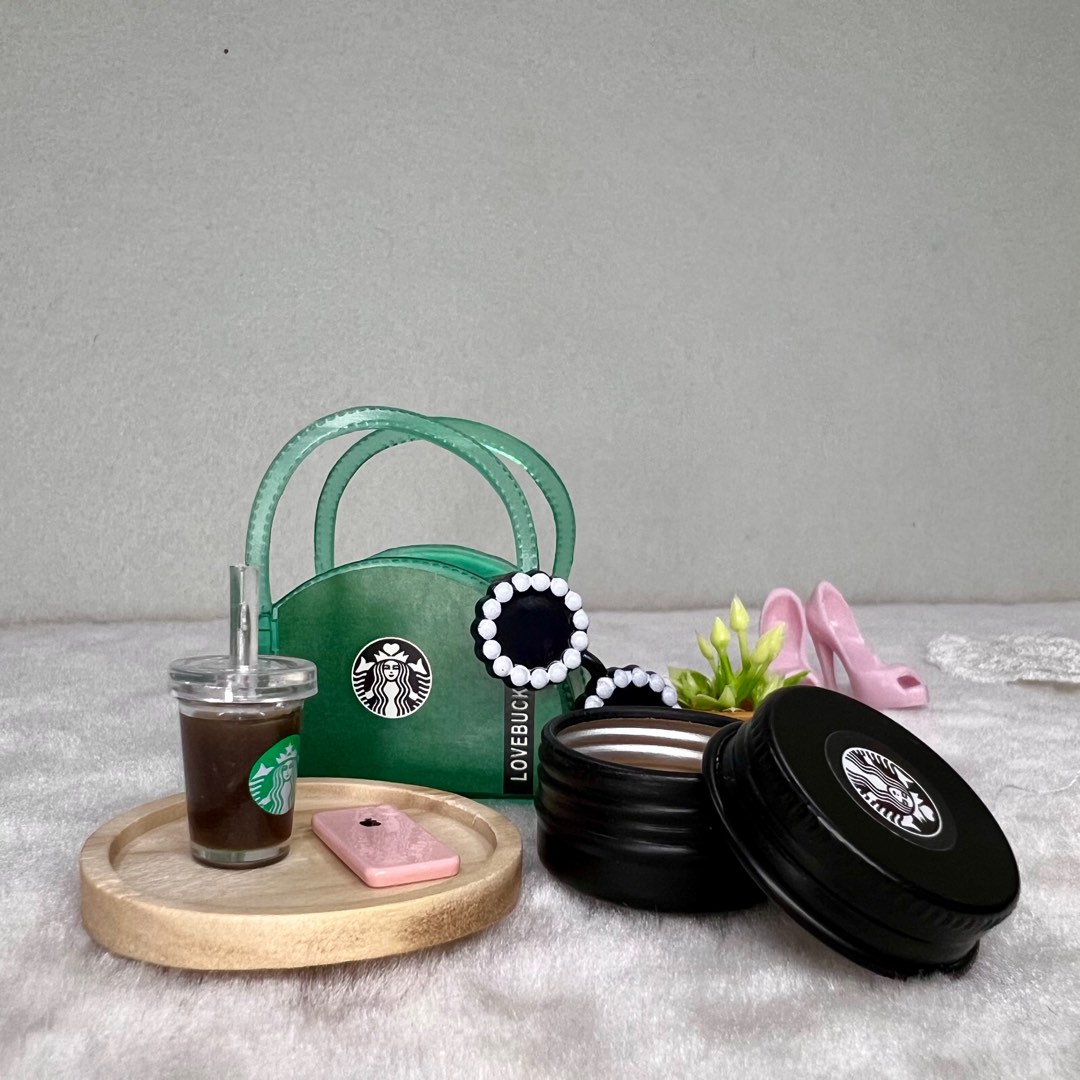 Mattel Barbie Starbucks Miniatures Collectibles Each Sold Separately ...