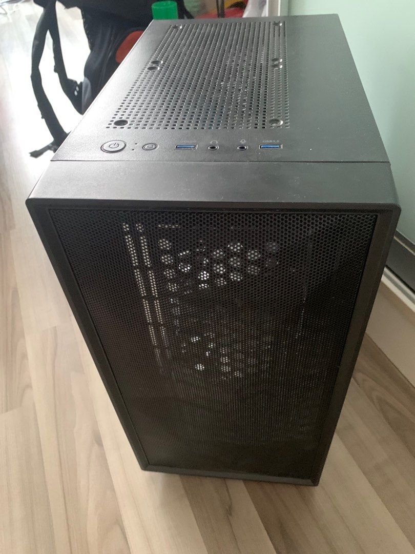 MATX Casing, Techware Forge M2 with RGB fans, Computers & Tech ...