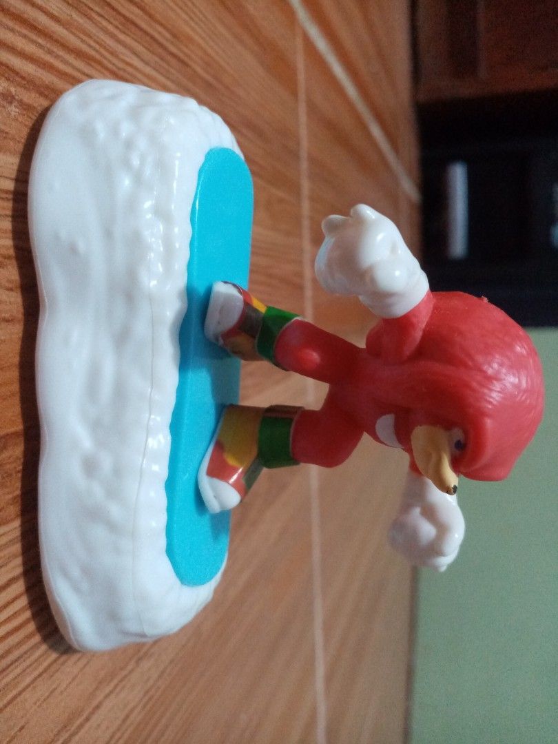 Mcdonald's happy meal toy 2021 sonic 2 KNUCKLES 2, Hobbies & Toys, Toys ...