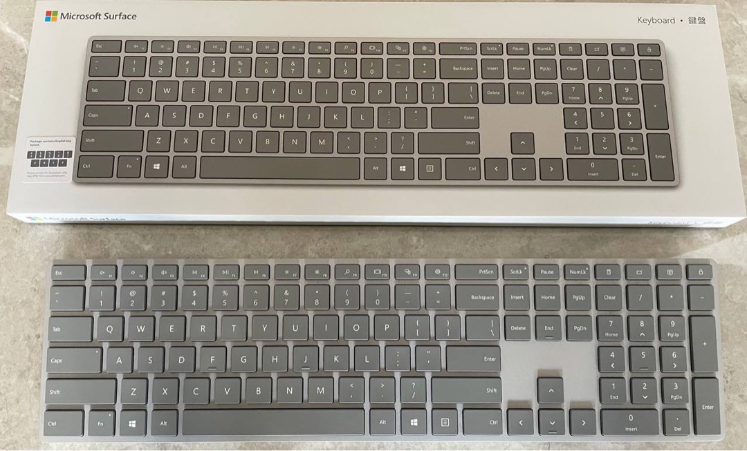 Microsoft Surface keyboard, Computers & Tech, Parts & Accessories ...