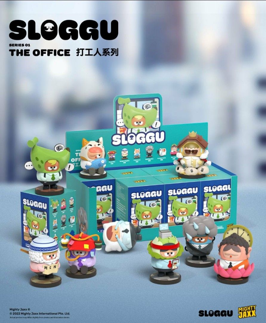 [NEW] Mighty Jaxx SLOGGU The Office Series 1 Blindbox, Hobbies & Toys ...
