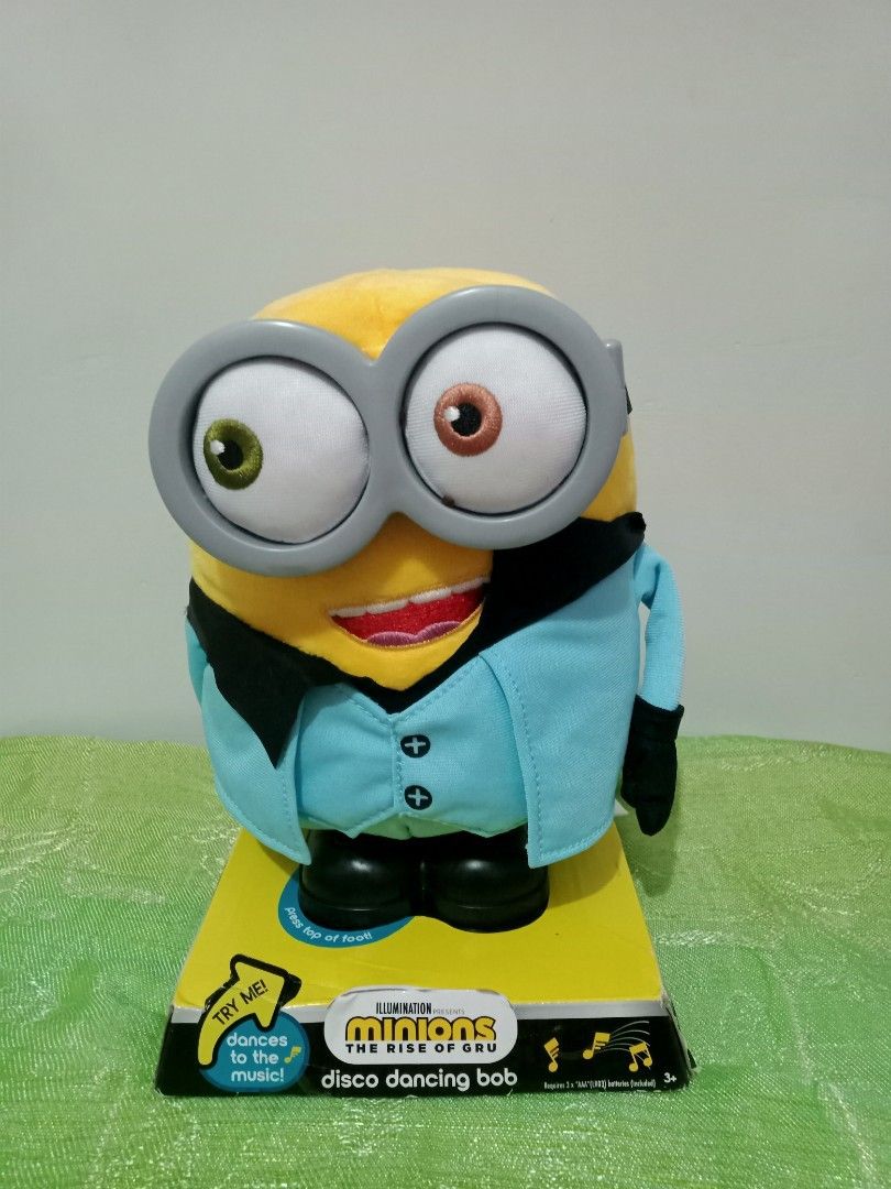Minions Disco Dancing Bob, Hobbies & Toys, Toys & Games on Carousell