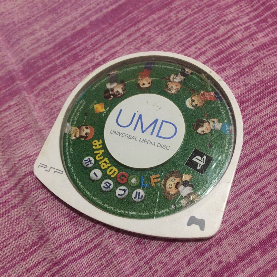 Minna no Golf Portable PSP umd, Video Gaming, Video Games, PlayStation on Carousell