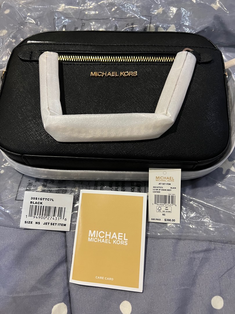 MK Michael Kors Jet Set Camera Bag, Luxury, Bags & Wallets on Carousell