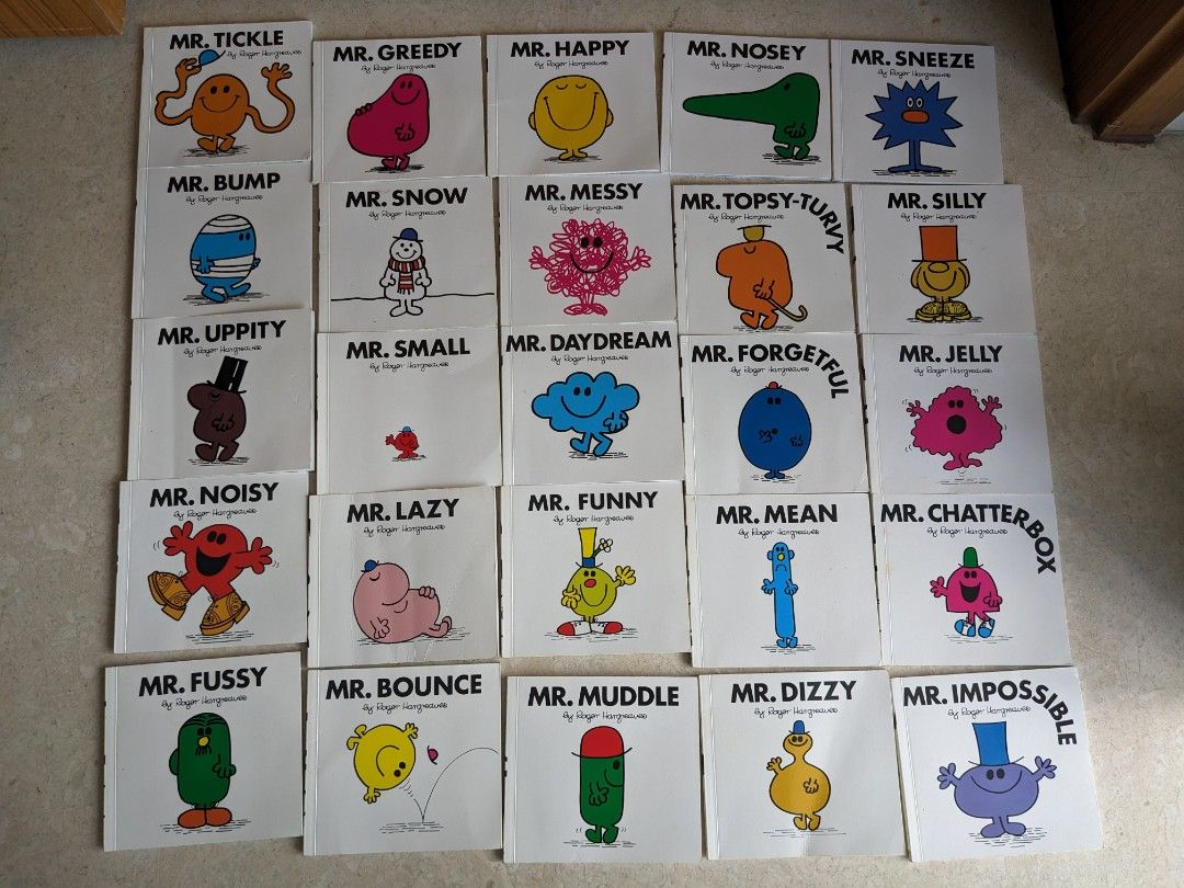 Mr Men 50 book collection, Hobbies & Toys, Books & Magazines, Children ...