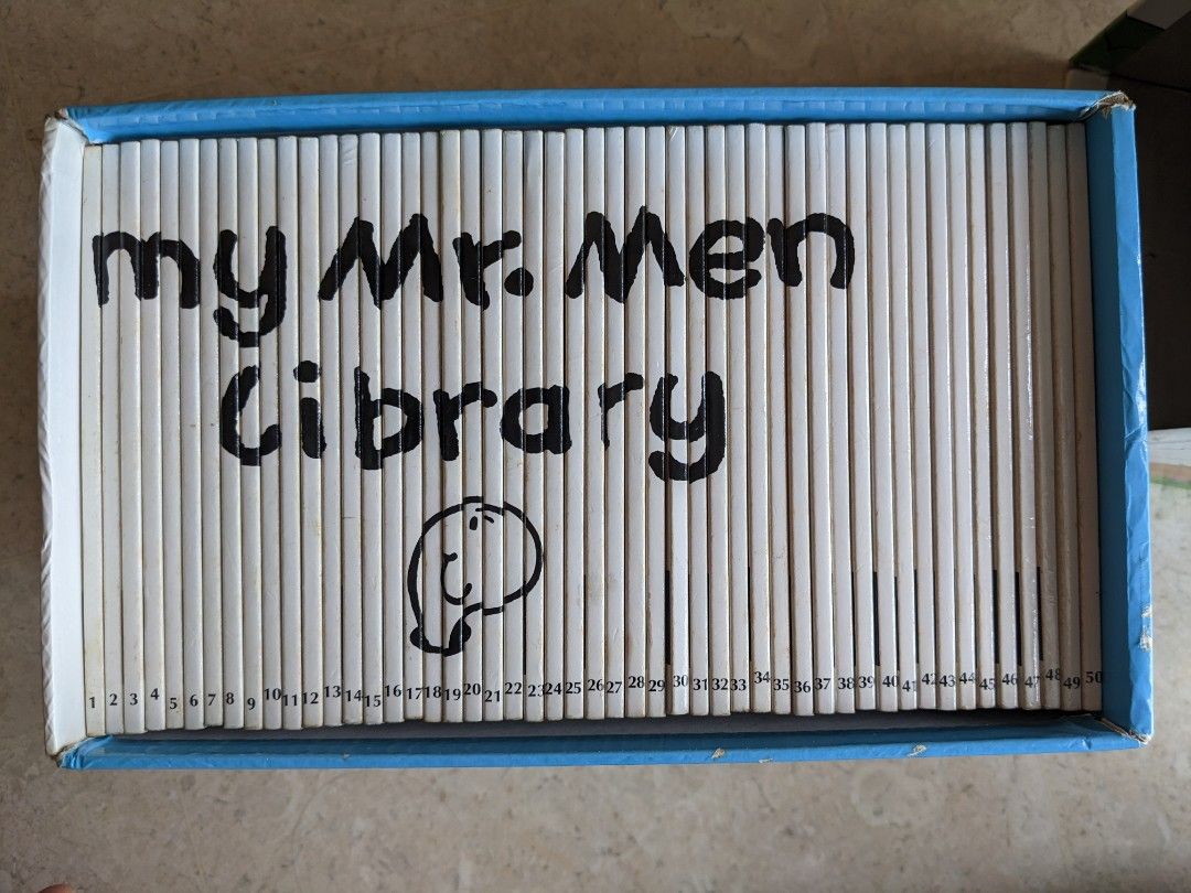 Mr Men 50 book collection, Hobbies & Toys, Books & Magazines, Children ...