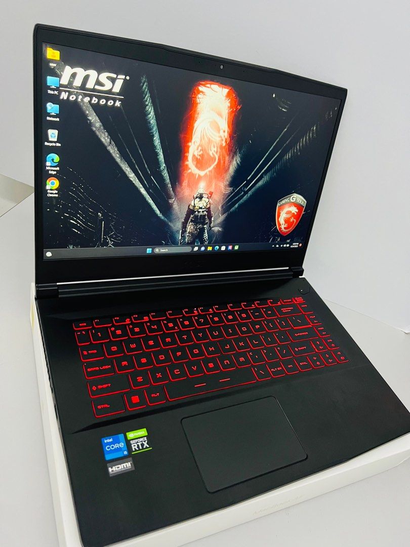MSI GF63 Thin 11UC-236MY (Core i5, NVIDIA GeForce RTX 3050 Max-Q, 16GB ...