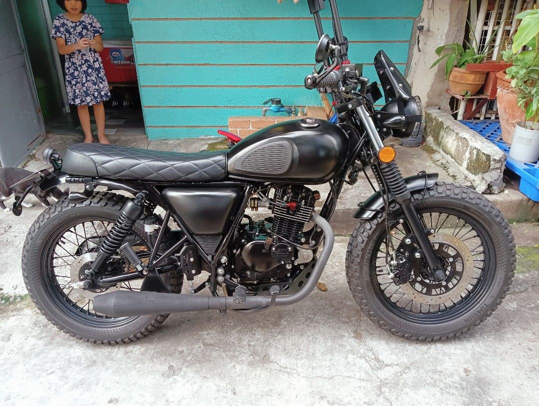 Mutt Fat Sabbath 125cc, Motorbikes, Motorbikes for Sale on Carousell