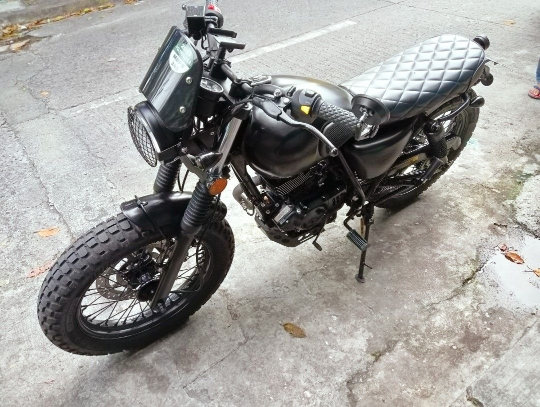 Mutt Fat Sabbath 125cc, Motorbikes, Motorbikes for Sale on Carousell