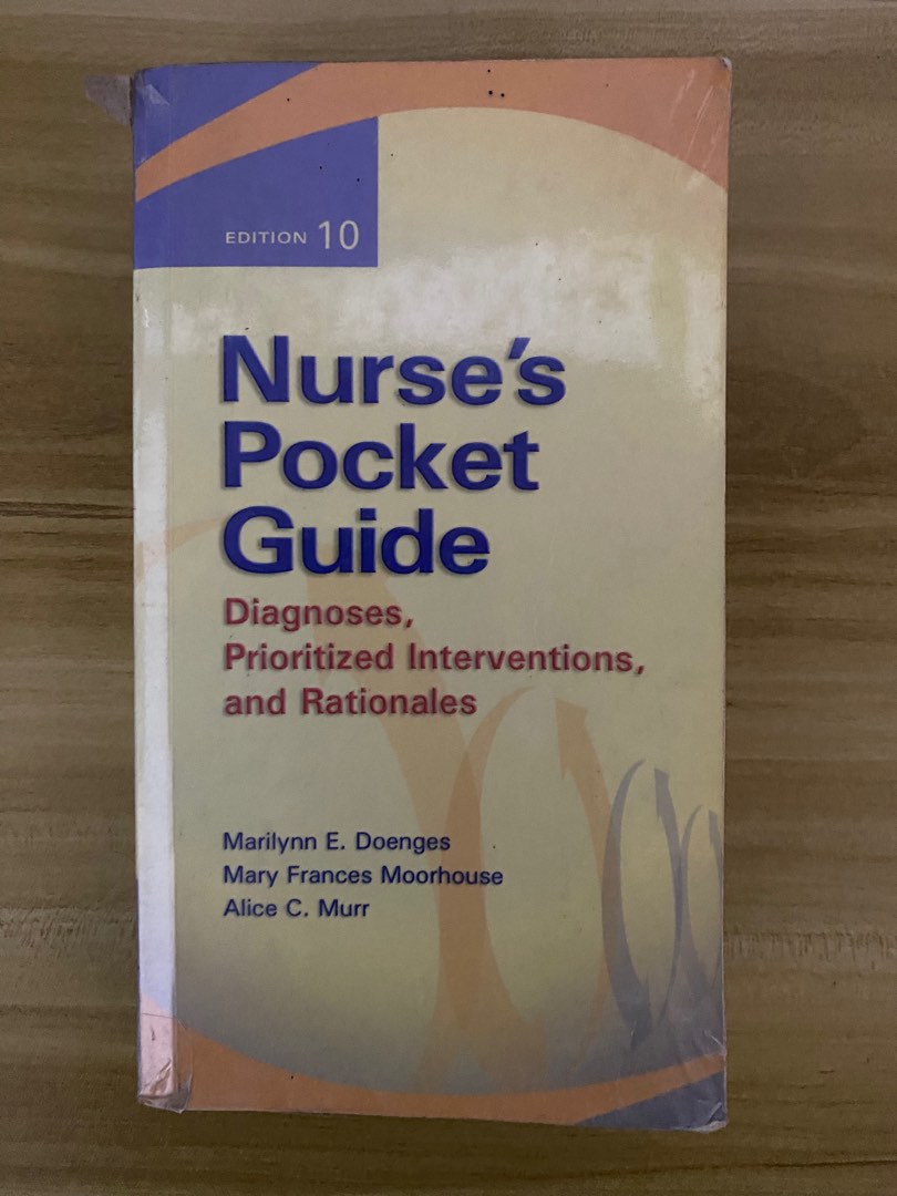 NANDA Nurses pocket guide 10th ed on Carousell