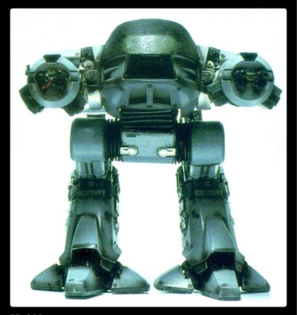 NECA 30th Anniversary Robocop ED-209 Robot 10" Action Figure w/Box Mech ...